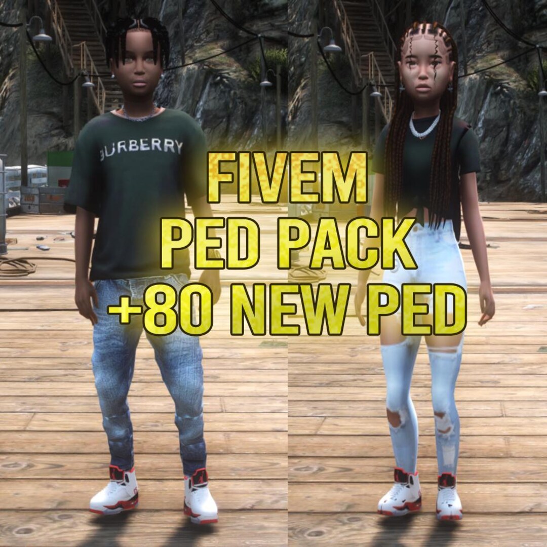 Fivem Ped Pack | Fivem Ready | +80 New Ped | Add-on | - Etsy UK