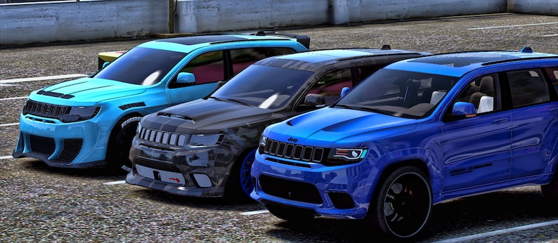 Fivem Trackhawk Car Pack Fivem Ready Optimized High Quality - Etsy Canada