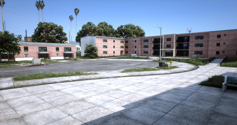 Mapa de Fivem Grove Street Hood / Fivem Ready / Optimizado / Alta ...