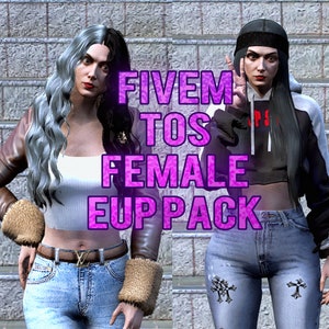 Fivem TOS Female EUP Pack Lore Friendly Non Branded Fivem Ready ...