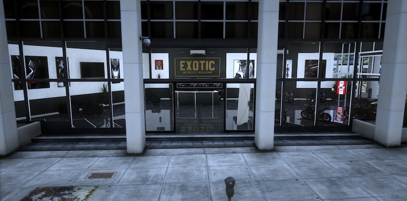 Fivem Motorcycle Dealership MLO Fivem Ready Optimized High Quality ...