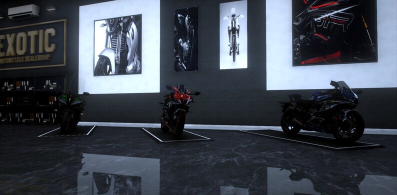 Fivem Motorcycle Dealership MLO Fivem Ready Optimized High Quality ...