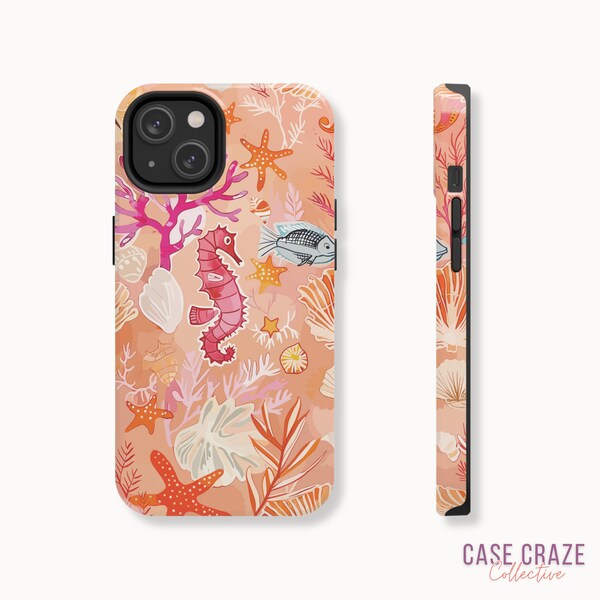 Seahorse iPhone Case - Etsy