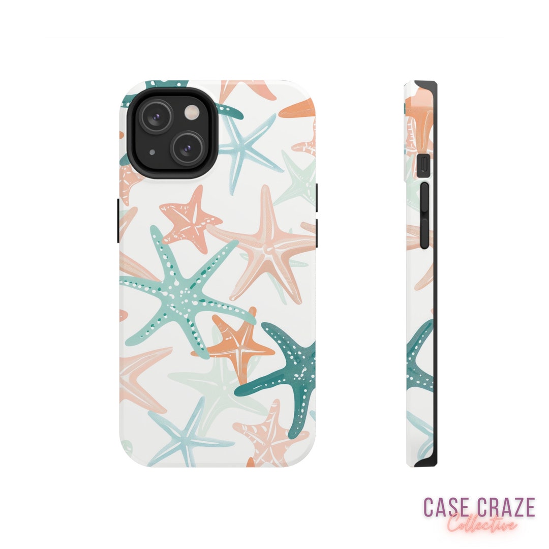 Pastel Starfish iPhone Case Coral Starfish Coquette Summer Design for ...