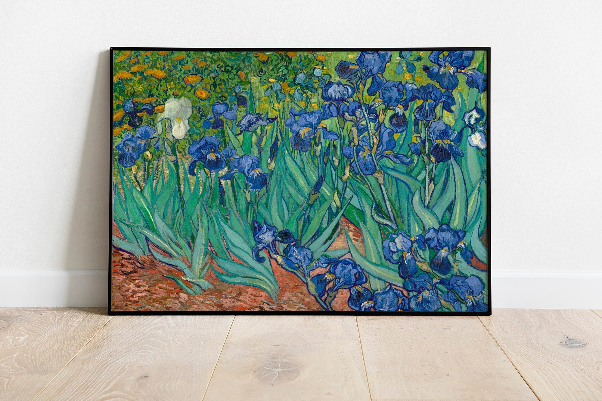 Irises by Vincent Van Gogh, Flowers Digital Download, Impressionist ...
