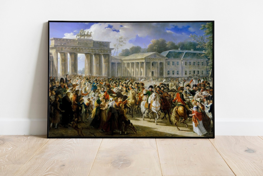 Napoleon Enters Berlin by Charles Meynier, Entrée De Napoléon à Berlin ...