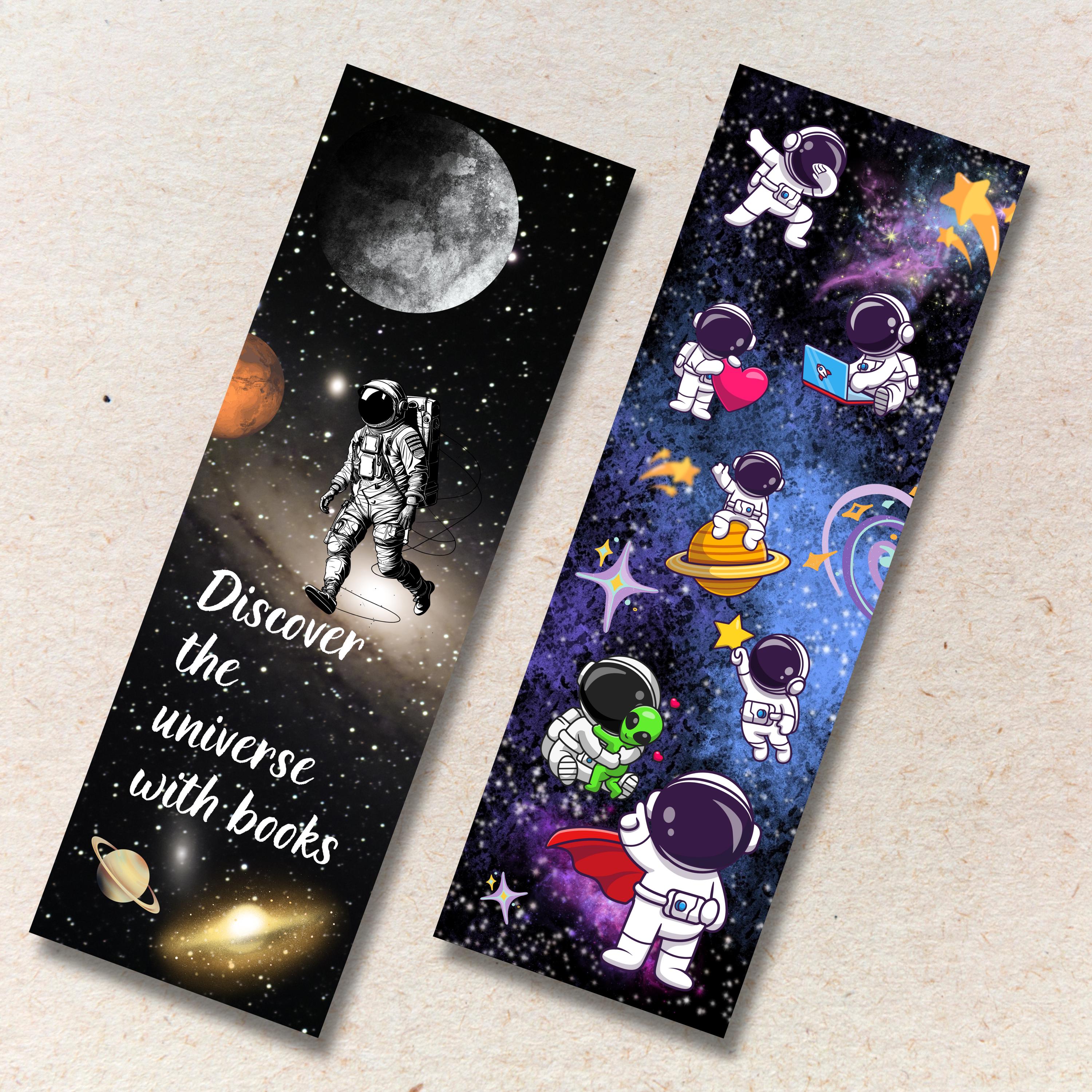 Galaxy Bookmark Quotes Sublimation Bookmark Designs Print Templates ...