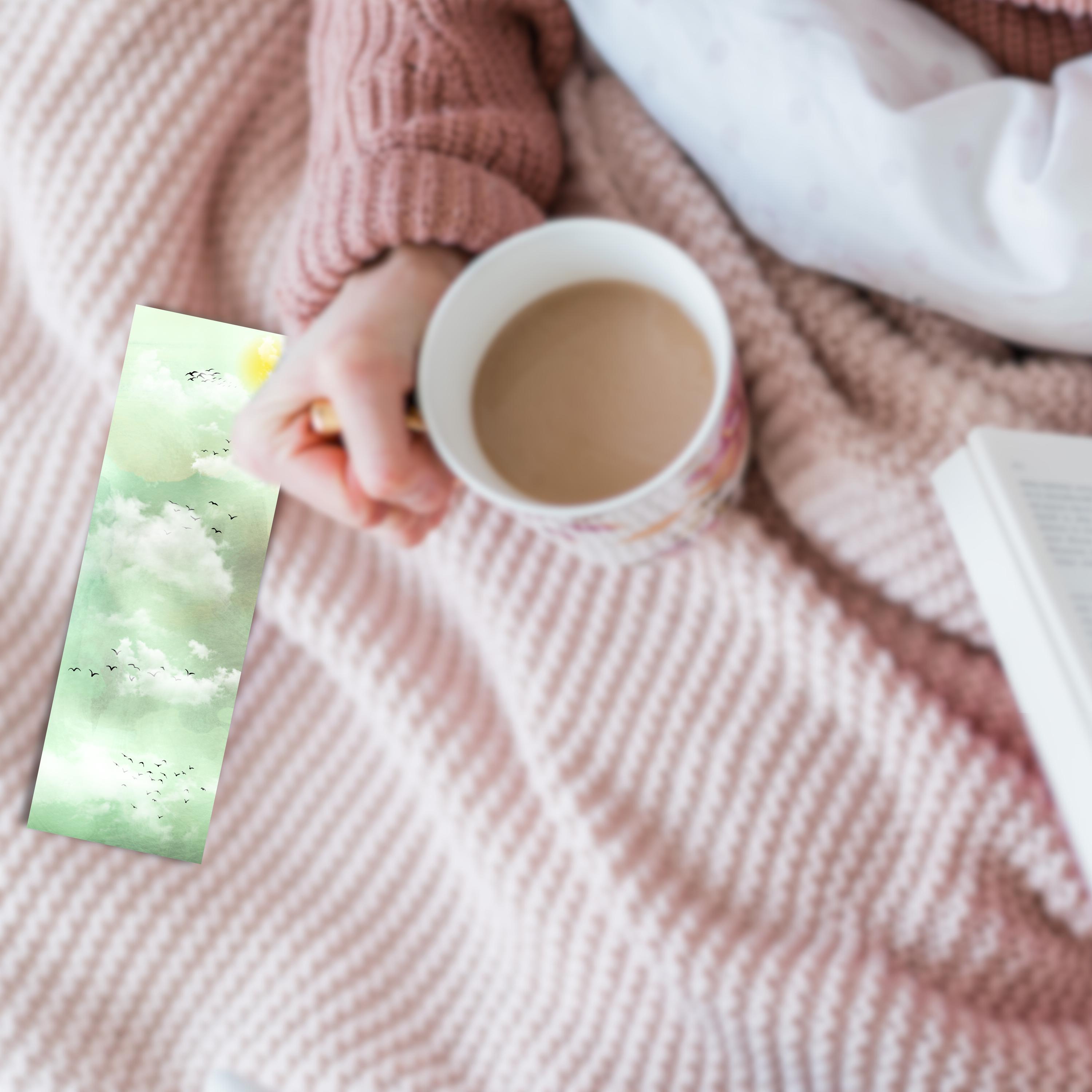 Tree Watercolor Bookmark Designs Motivational Bookmark Quotes Print ...