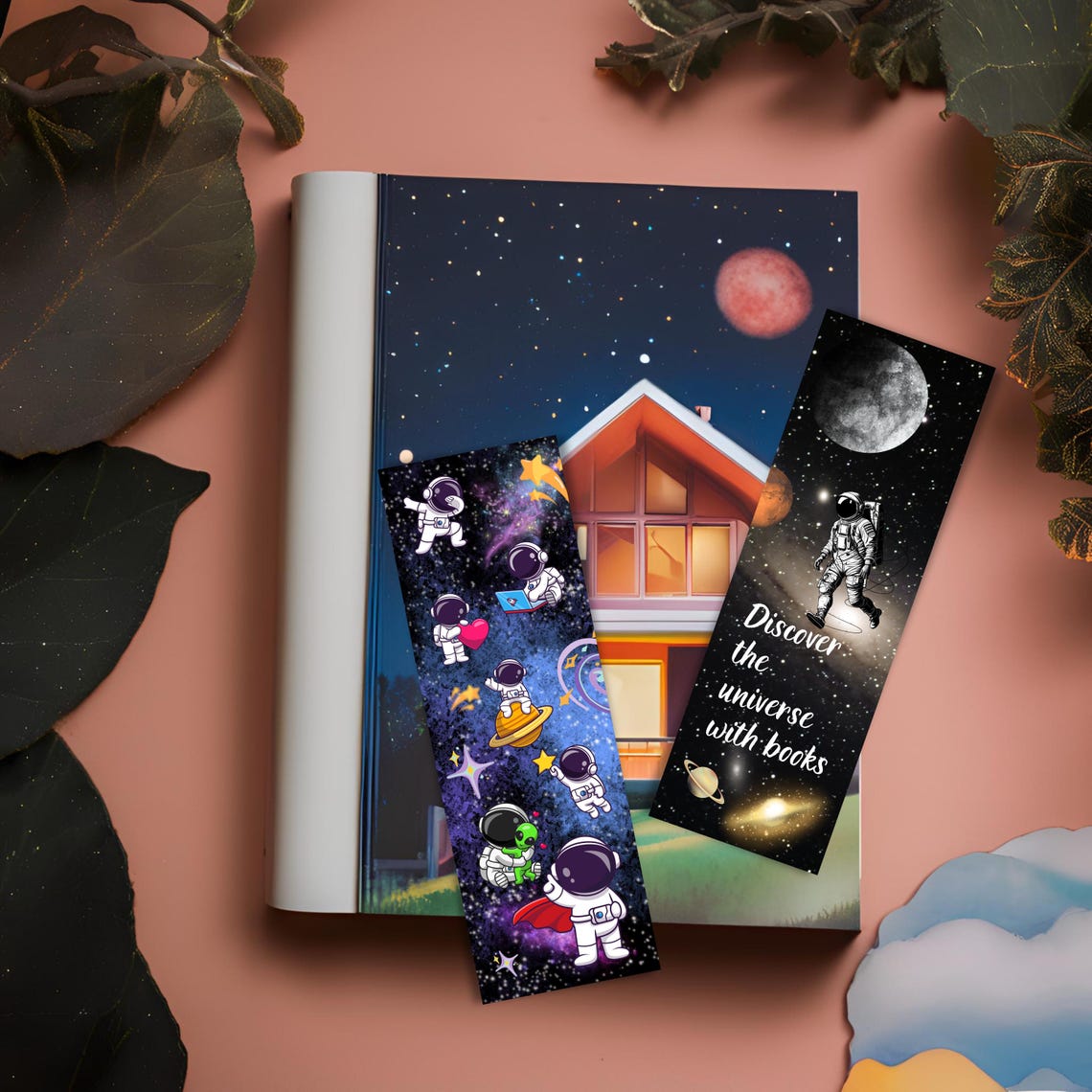 Galaxy Bookmark Quotes Sublimation Bookmark Designs Print Templates ...