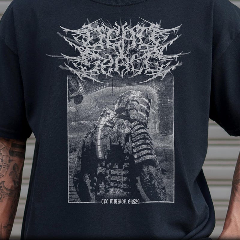 Metal Horror Mens Shirt - Etsy UK