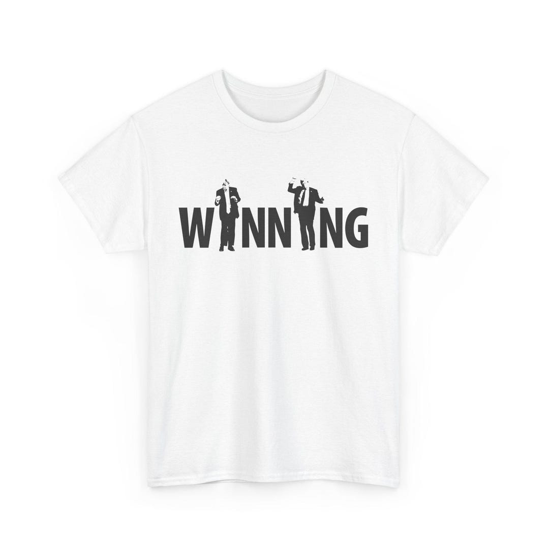 WINNING Trump Dance Cotton T-shirt, Political Shirt, Fun Design ...