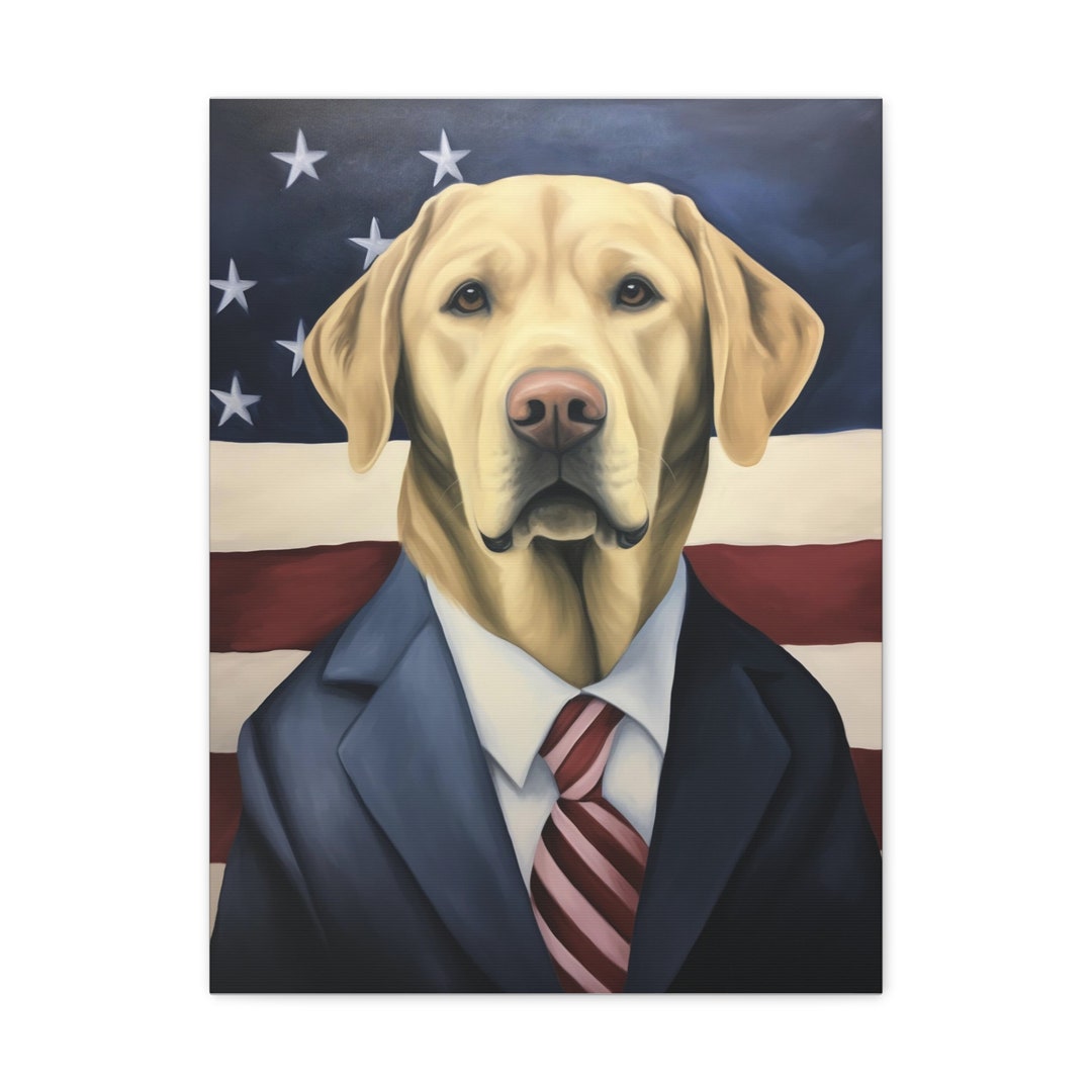 President Custom Pet Portrait - Etsy