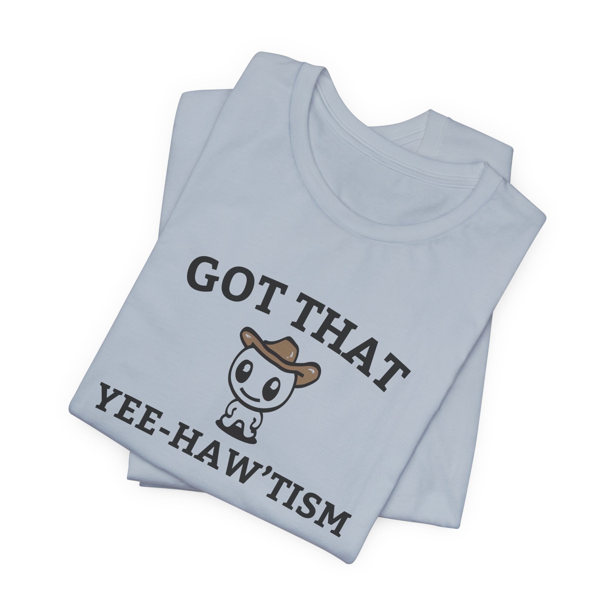 Funny Autism Shirt, Autistic Retro Tee, Happy Cowboy T-shirt, Aesthetic ...