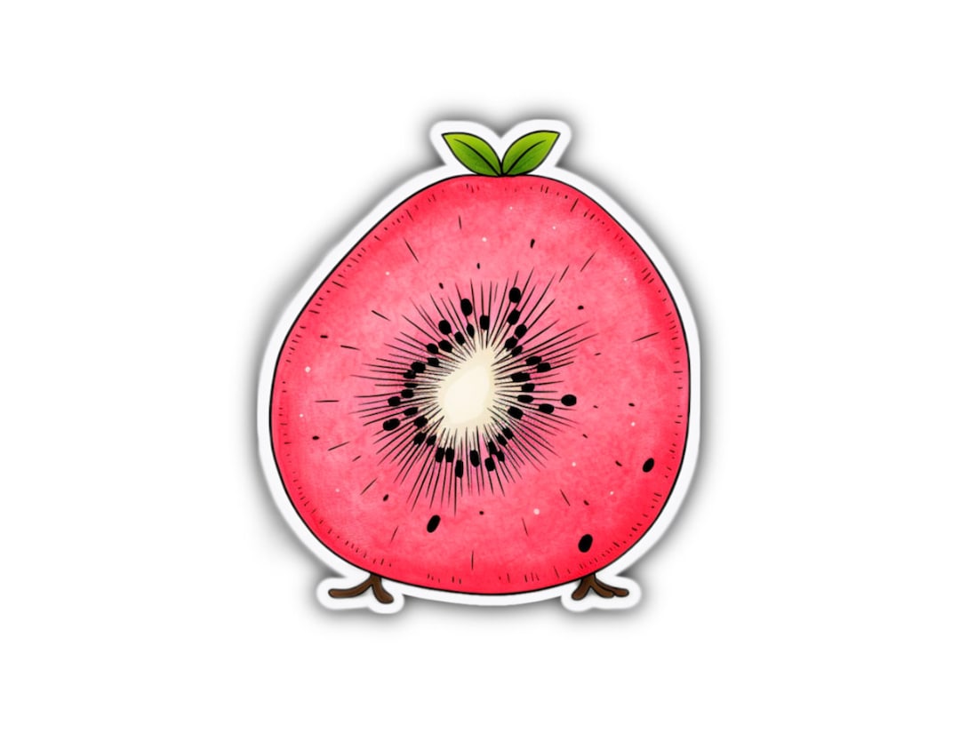 Pink Kiwi Bird Sticker 10-pack - Etsy