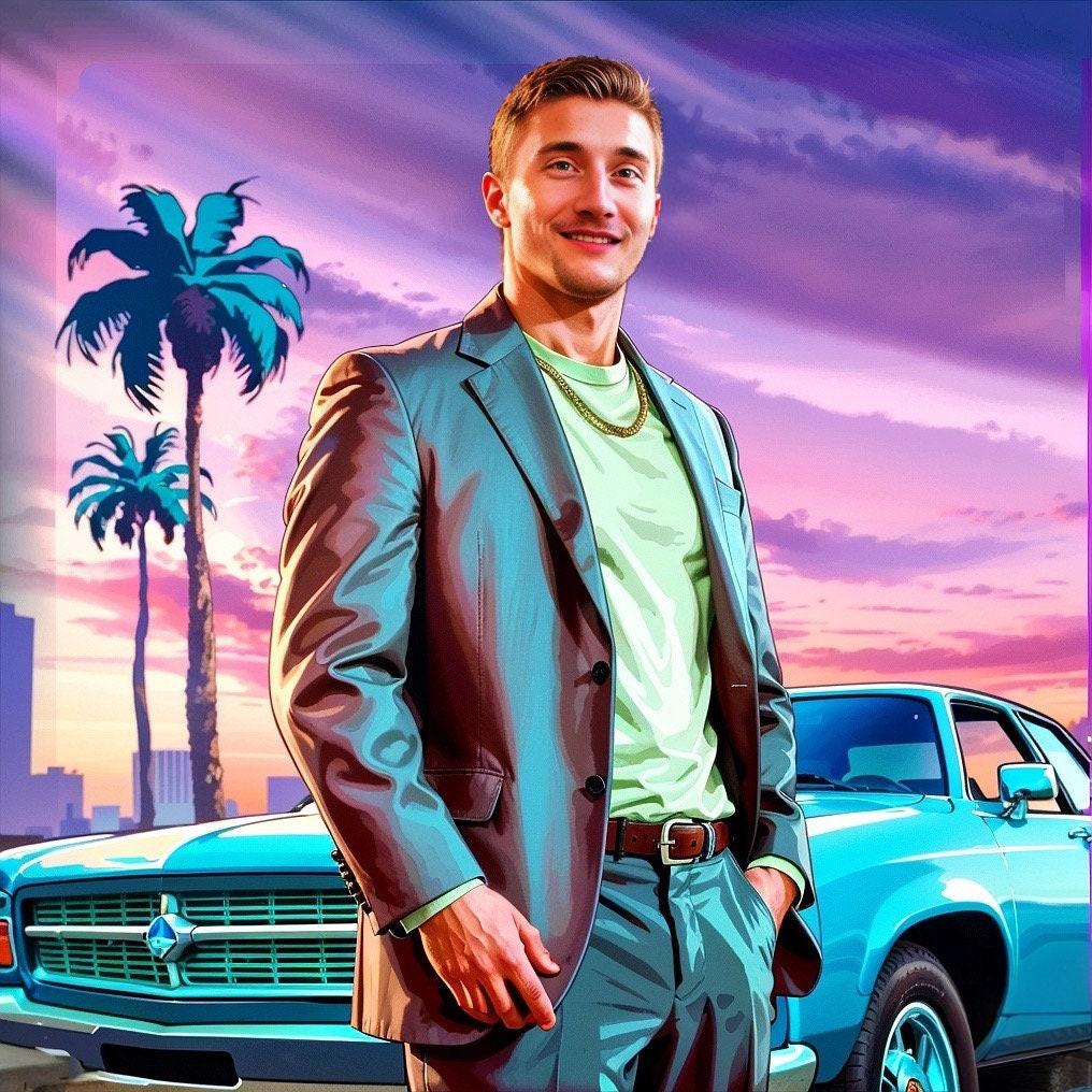Grand Theft Auto, GTA Portraits, GTA 5, Vice City, GTA 6, Miami Vice ...