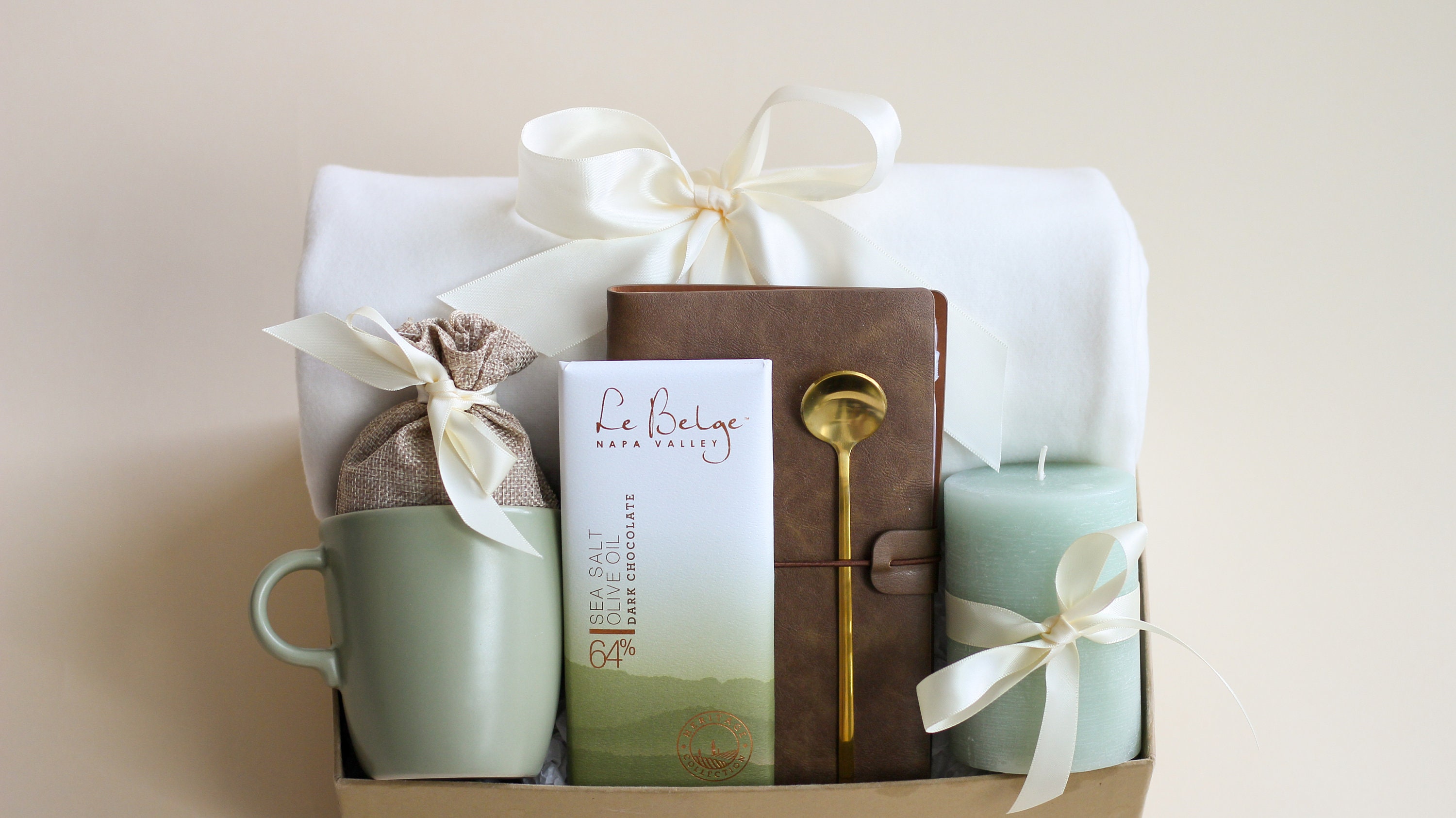 Classy Gift Basket for Women , Cozy Gift Box With Blanket, Socks ...