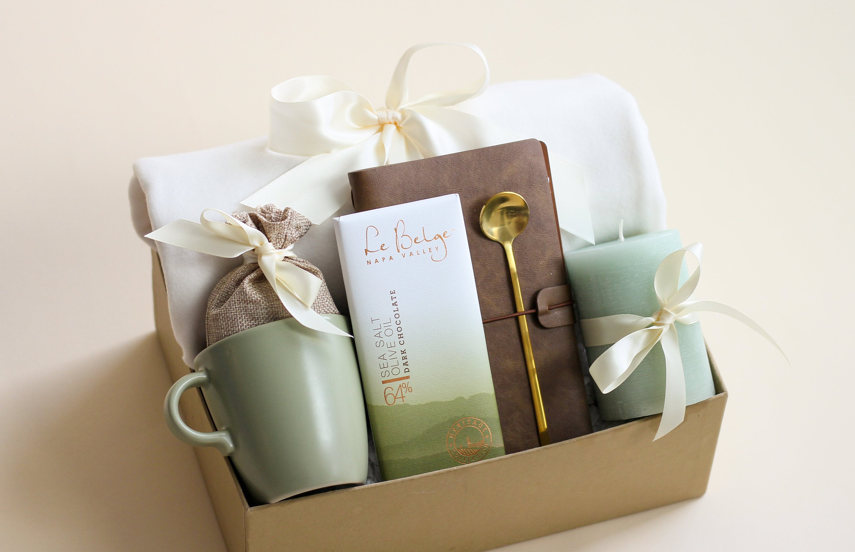 Classy Gift Basket for Women , Cozy Gift Box With Blanket, Socks ...