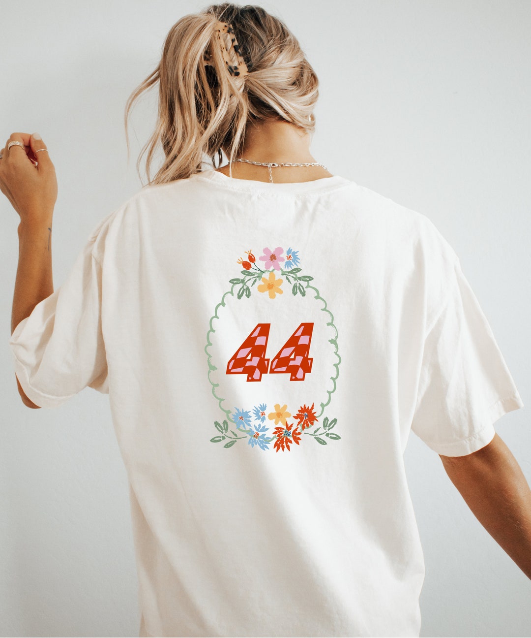Comfort Color, Lewis Hamilton, Colorful Floral, Formula 1 Graphic T ...