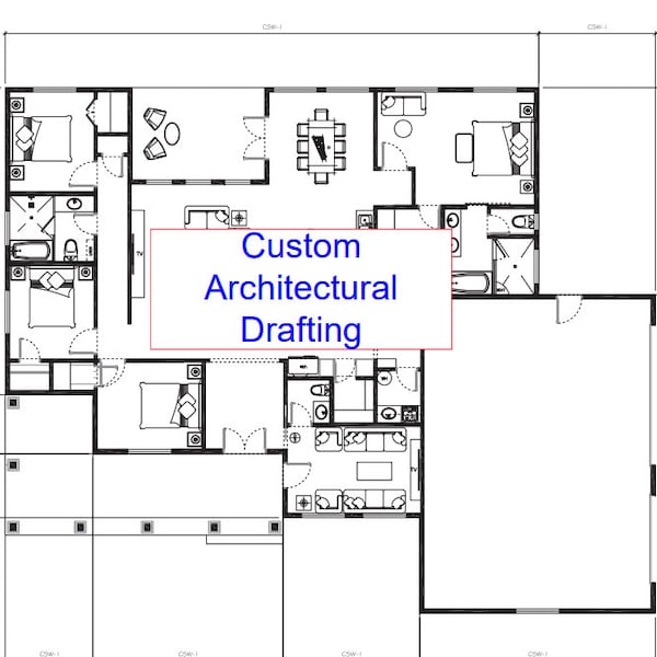 32x32 House Plans - Etsy