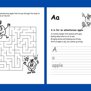 Kids Coloring Book, Food Abcs, Teacher Resources, Color & Activity ...