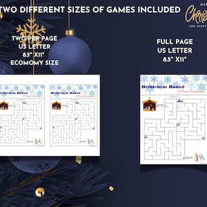 Bethlehem Maze Adventure: Nativity Printable Game (PDF Download) - Etsy