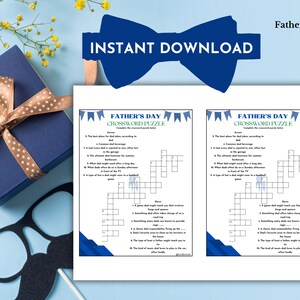Fathers Day Bible Crossword Puzzle, Fathers Day Word Puzzle, Fathers ...