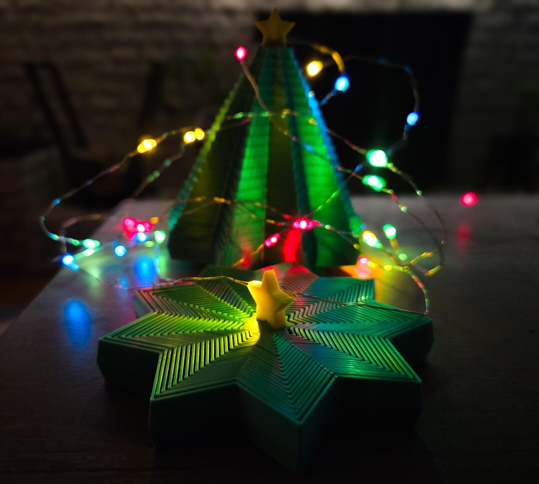 Christmas Tree Expanding Fidget STL | Holiday Fidget Toy | 3D Printable ...
