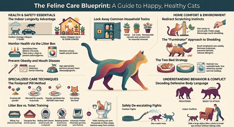 Comprehensive Cat Care Guide: Health, Training, Behavior (digital Ebook ...