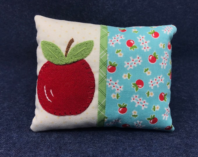 Kit Apple Bowl Filler Wool Applique Kit Pattern Penny Rug Wool Felt ...