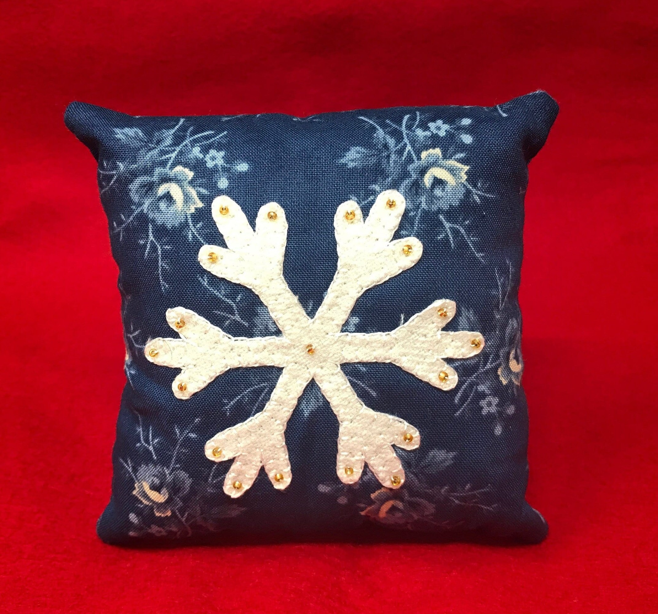 Kit Sweet Little Set of Winter Bowl Fillers Wool Applique Kit - Etsy