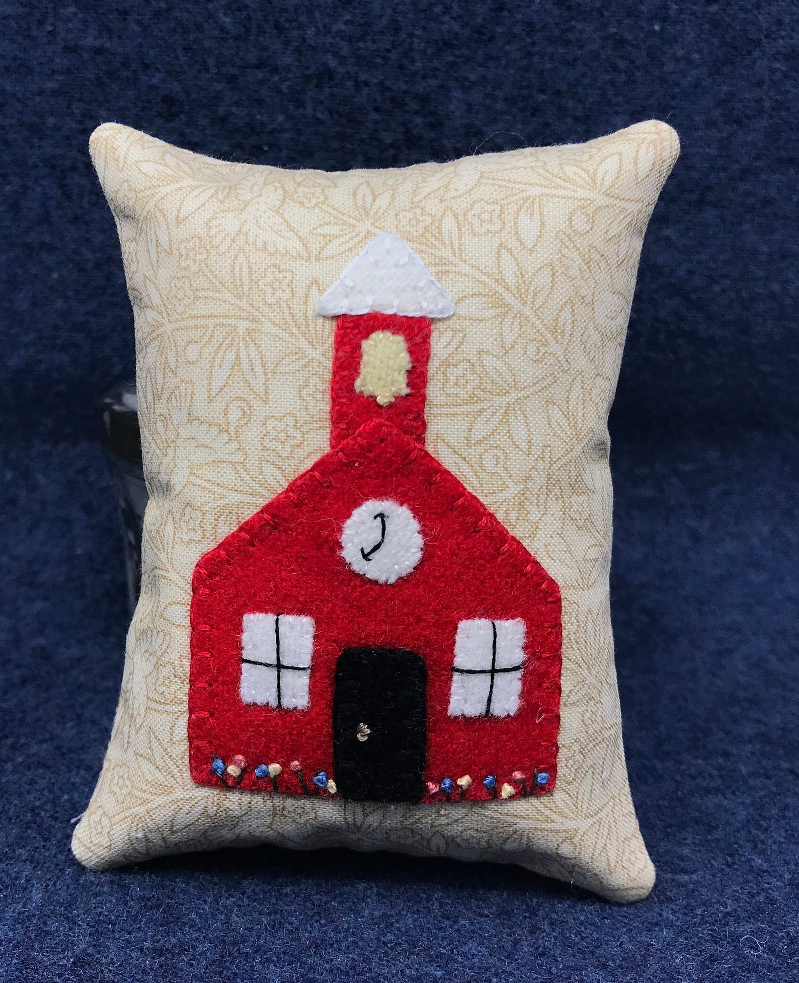 Kit Fun Set of Prim Town Bowl Filler Wool Applique Kit Wool Felt ...