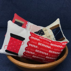 Kit; Fun Spool Pincushion, Wool Applique Kit Wool Felt Pattern Penny ...