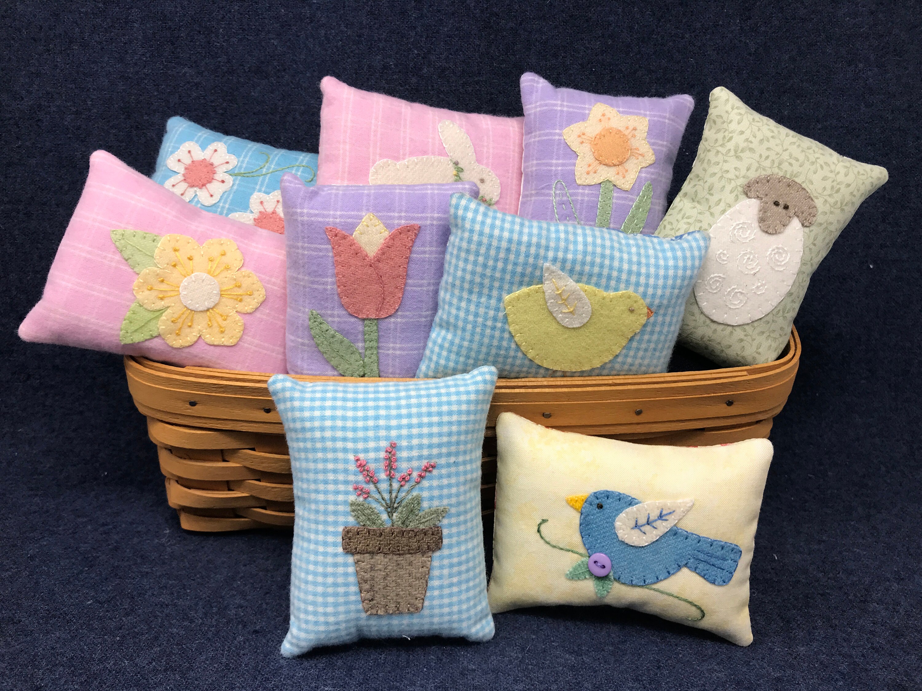 Kit Ultimate Collection of Spring Bowl Fillers Wool Applique Kit Wool ...