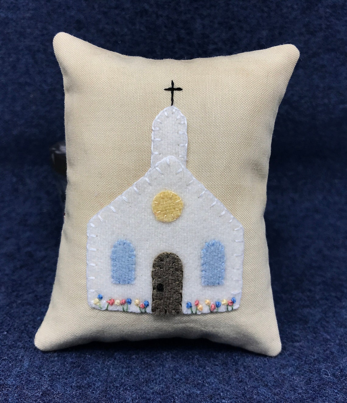 Kit Fun Set of Prim Town Bowl Filler Wool Applique Kit Wool Felt ...