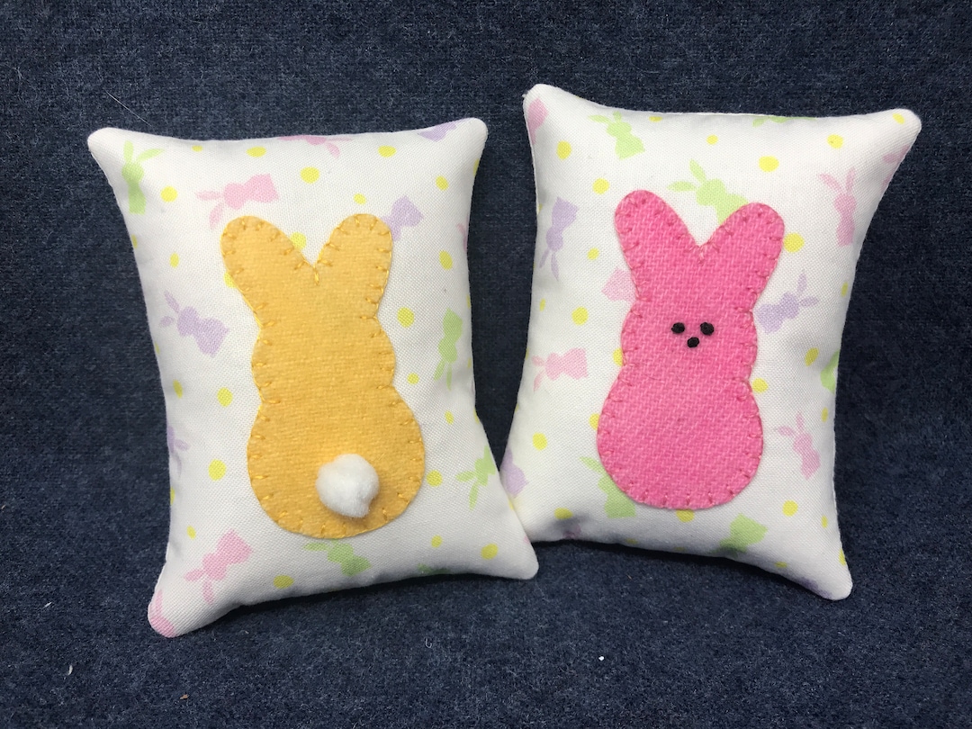 Kit; Sweet Peep Bowl Filler Wool Applique Kit Pattern Penny Rug Wool ...