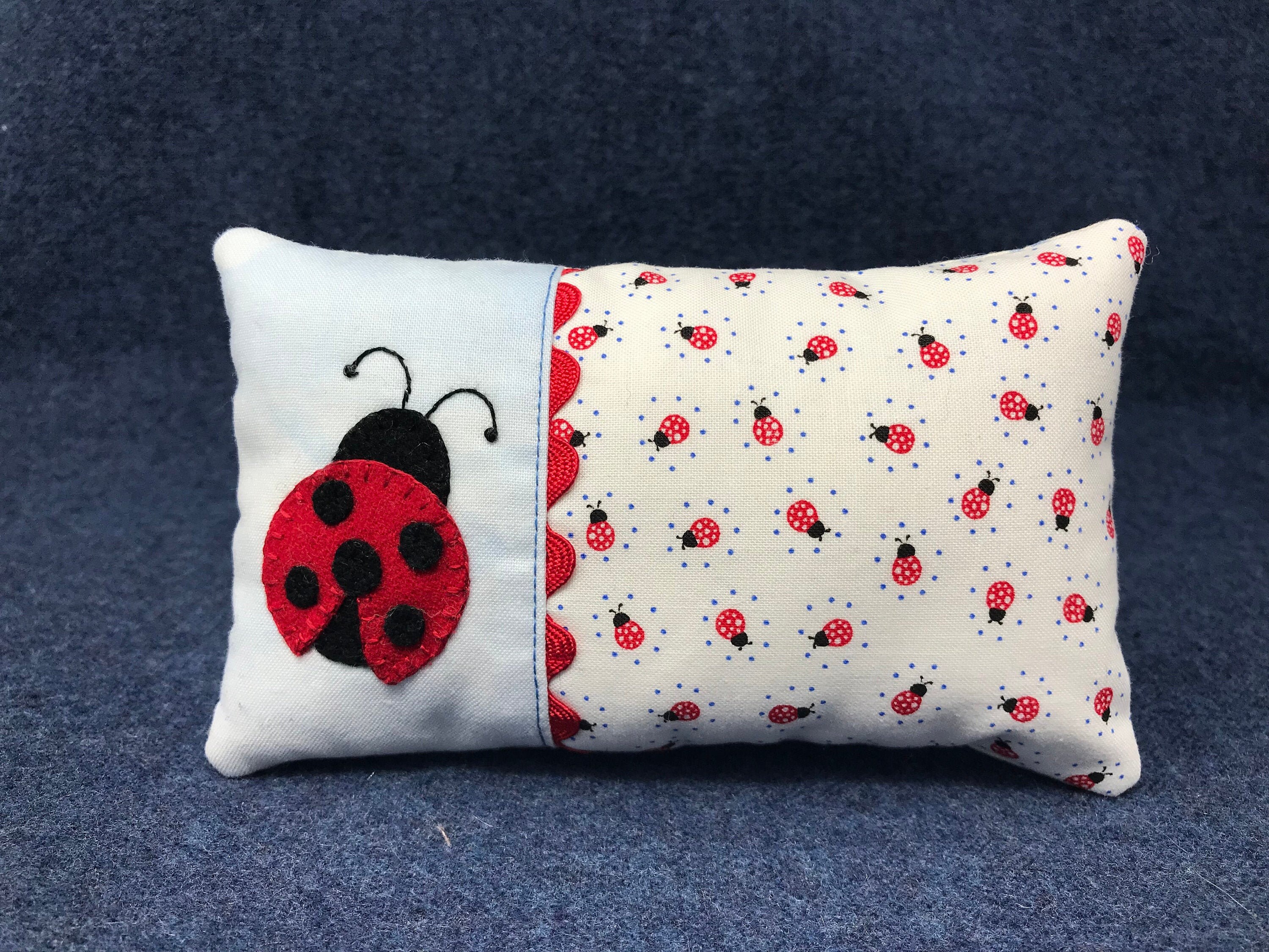 Kit Fun Ladybug Bowl Filler Wool Applique Kit Wool Felt Pattern Penny ...