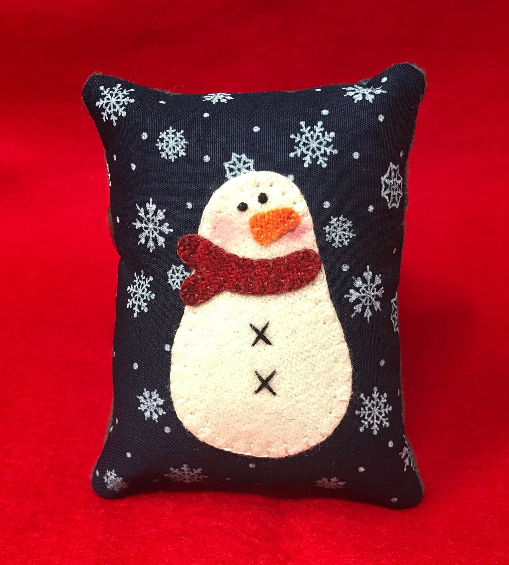 Kit Sweet Little Set of Winter Bowl Fillers Wool Applique Kit - Etsy