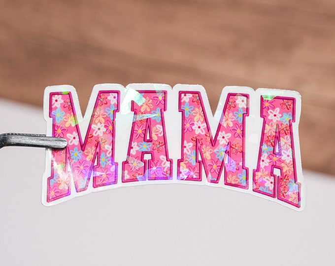 Girl Mama Rainbow Sticker - Etsy