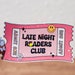 Late Night Readers Club, Book Sticker, Holographic or Glossy, 2 to 9 ...