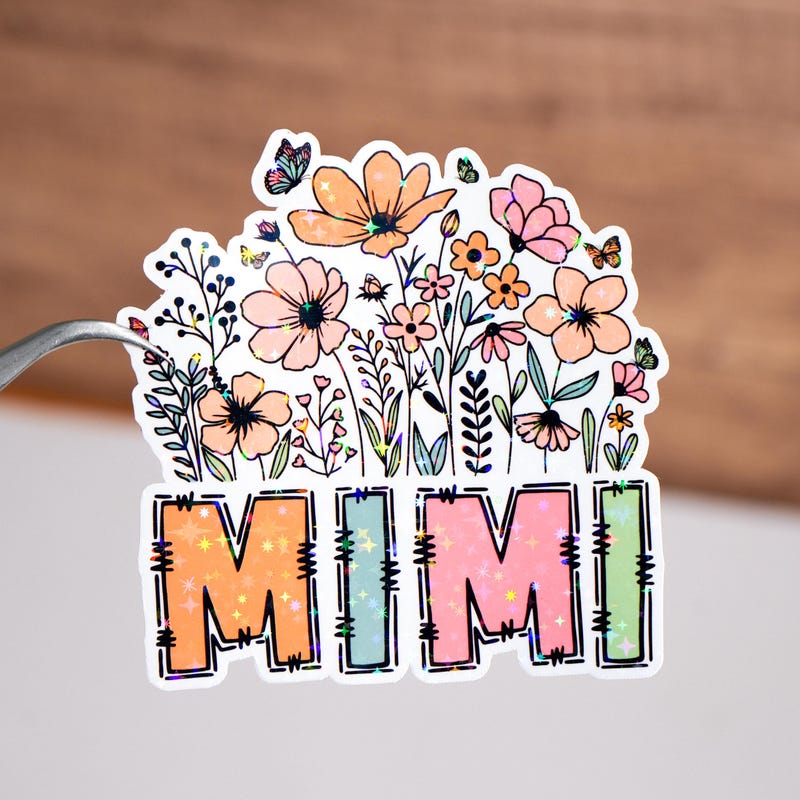 Mimi Custom Sticker - Etsy