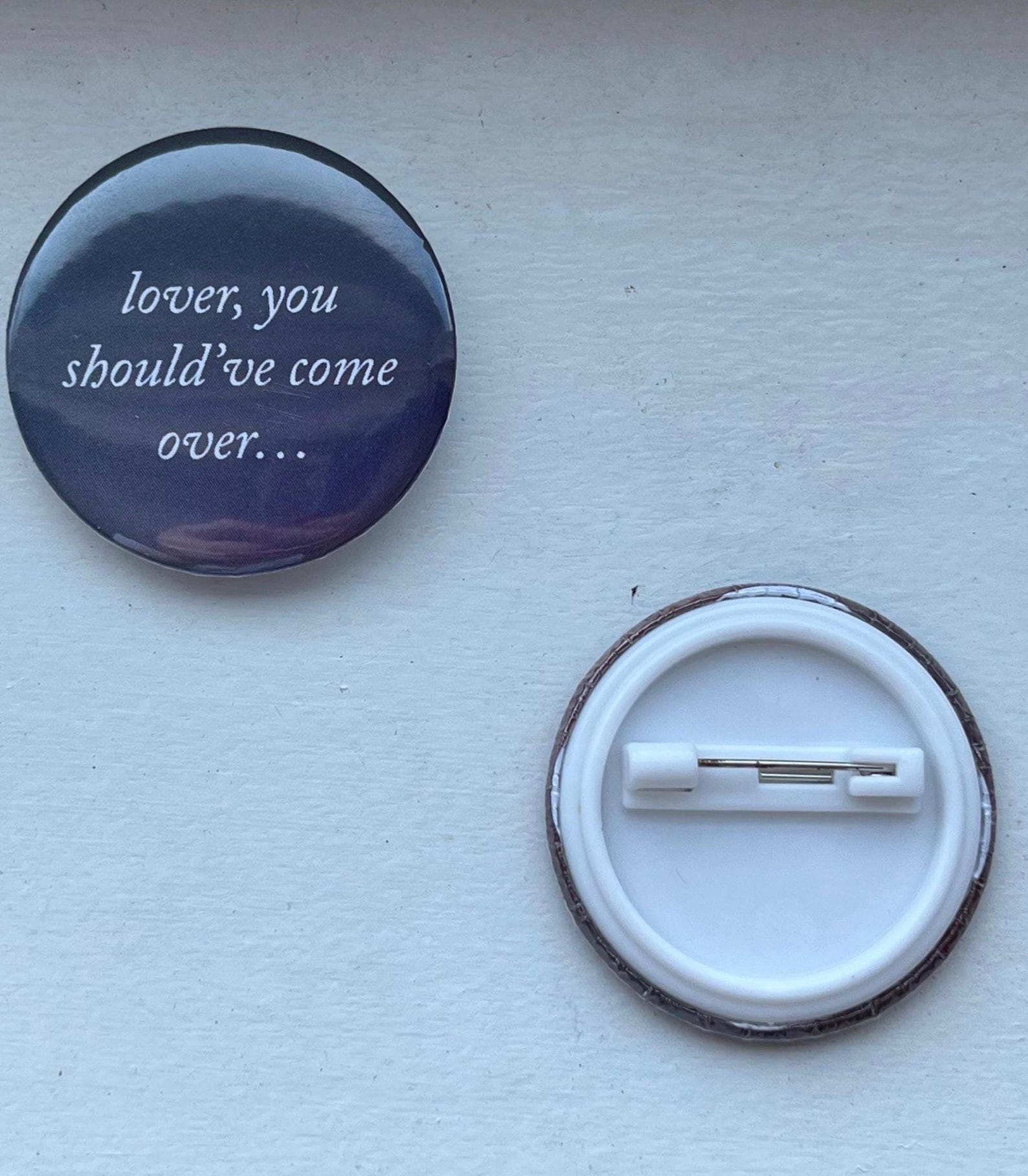 Jeff Buckley ‘lover, You Should’ve Come Over’ Button - Etsy