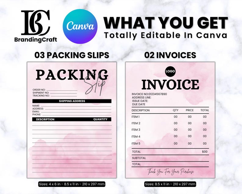 Canva Business Branding Templates: Small Business Bundle (digital ...