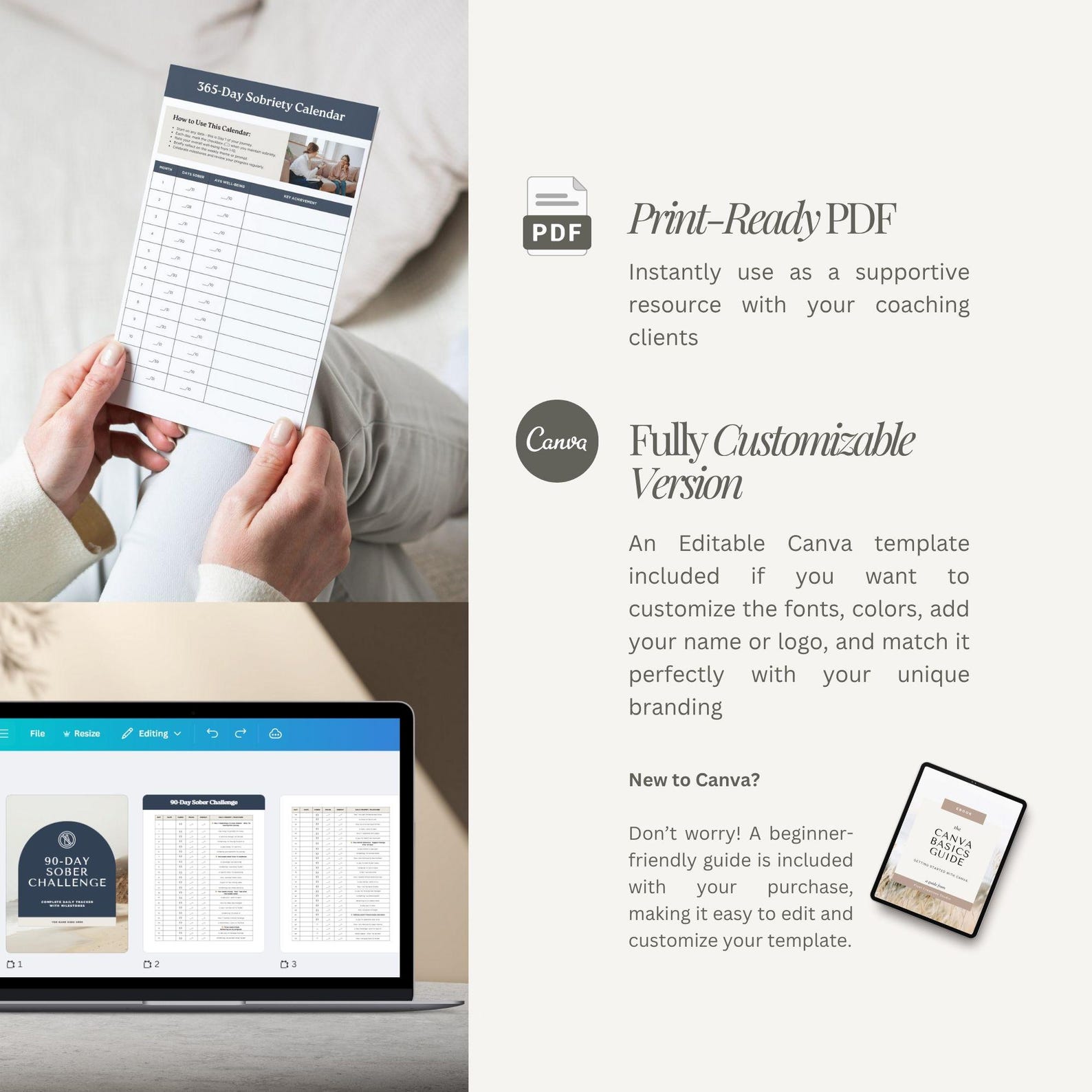 90day Sober Challenge Sober Life Sobriety Worksheet Sober Living ...