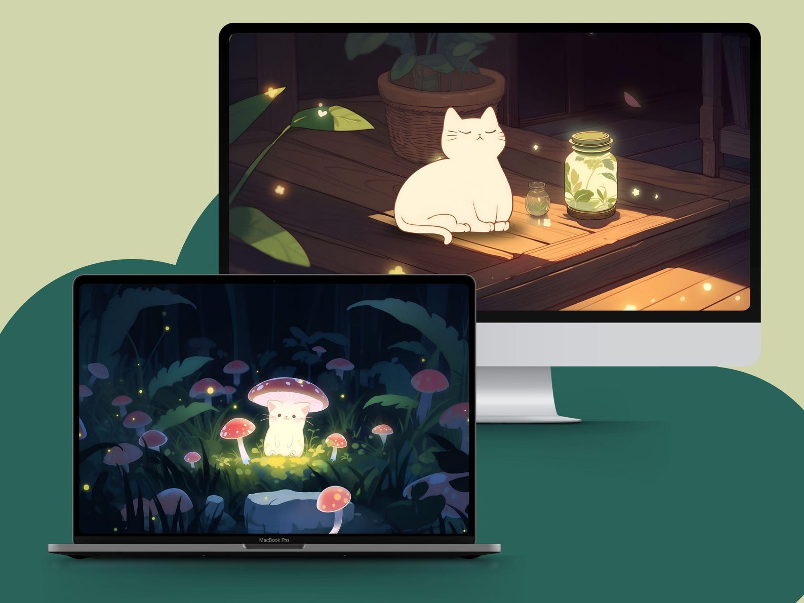 Moody Cats Desktop Wallpaper Kawaii Background Laptop Wallpaper 4k ...