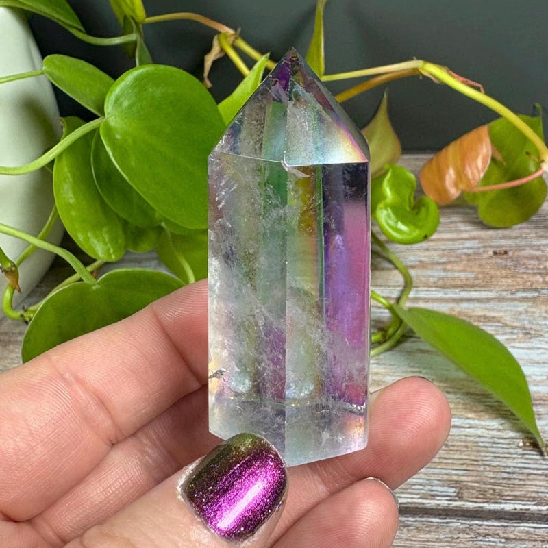 Tanzine Aura Quartz - Etsy