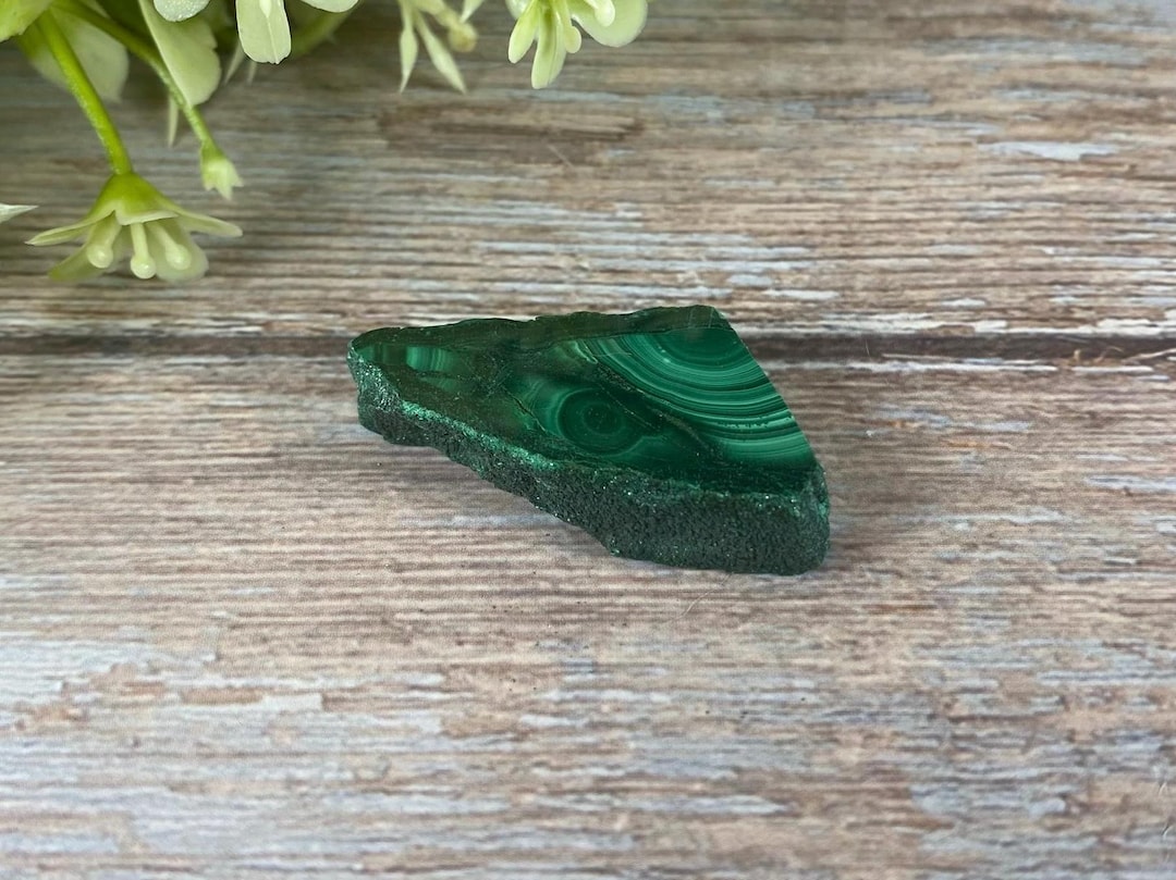 Mini Malachite Slab, Stone of Transformation - Etsy