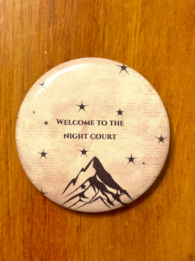 ACOTAR Buttons Fandom Inspired Buttons for Jackets, Bags, and Purses - Etsy