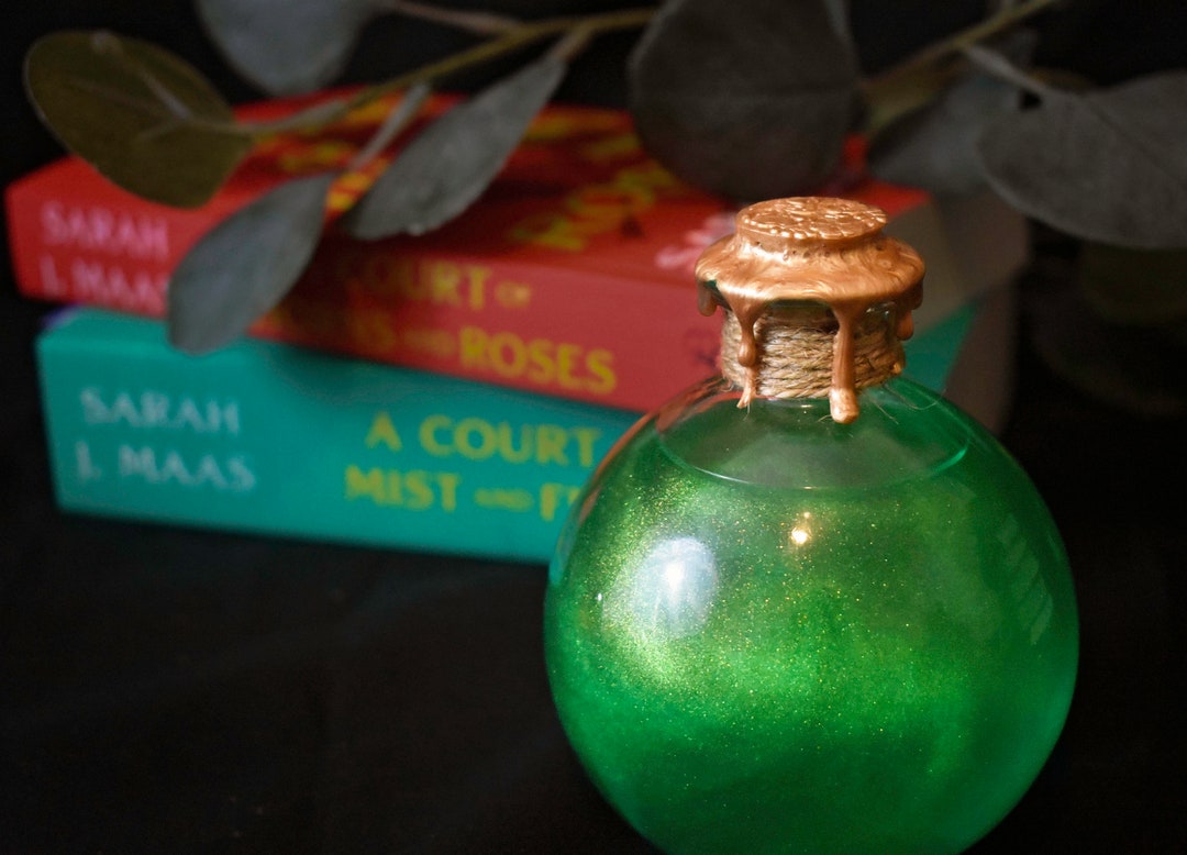 High Fae - ACOTAR Decorative Faerie Wine Bottle for Cosplay, Roleplay ...