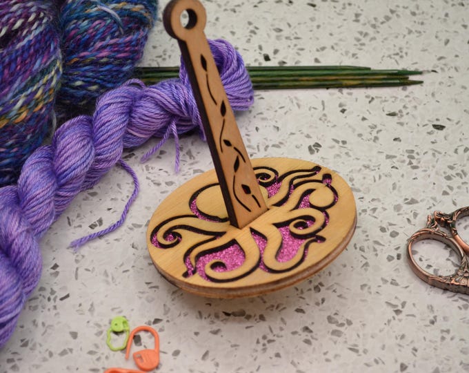 Octopus Portable Yarn Holder - Etsy