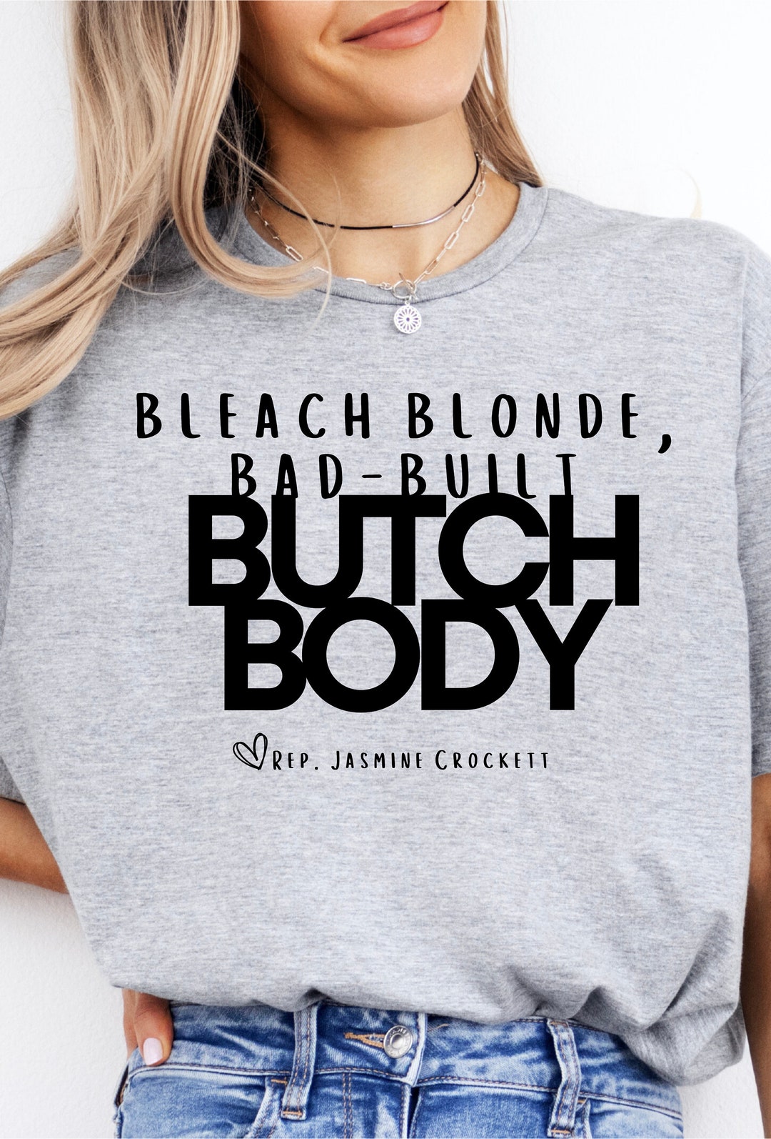 Bleach Blonde Bad Built Butch Body, Jasmine Crockett, MTG, Congress ...